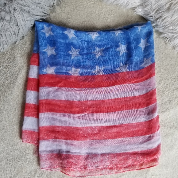 Accessories | Usa Flag Multi Use Scarf | Poshmark